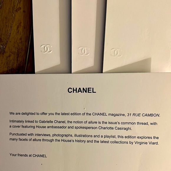 CHANEL | Office | New Three The Chanel Magazines 3 Rue Cambon | Poshmark